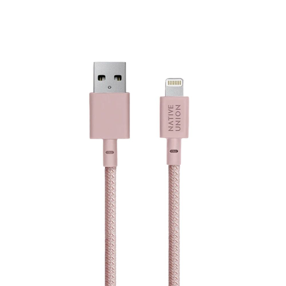 cable native union ncable l ros np lightning a usb c trenzado 3 m rosa | MacStore Online